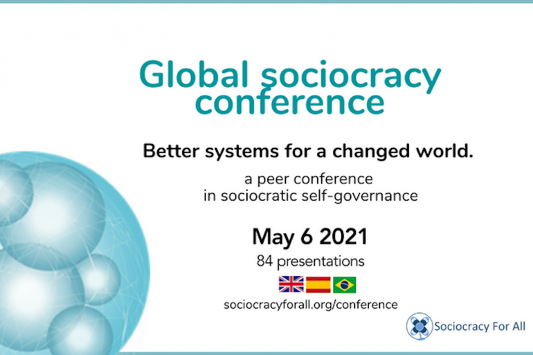 May 6 Sociocracy conference features real changemakers telling stories